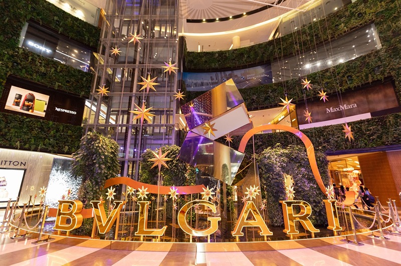 BVLGARI lights up its luminous Christmas tree in Bangkok - INDEX ...