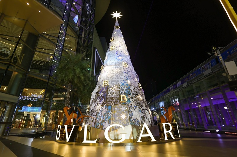 BVLGARI lights up its luminous Christmas tree in Bangkok - INDEX ...